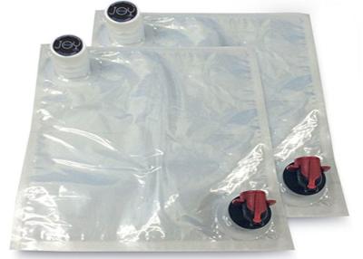 China Gravure Printing Red Wine And Milk Bag In Box With Dispenser Aseptic for sale