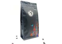China Customized Printing Coffee Beans Pouch Stand Up Packaging 8 Sides Seal for sale