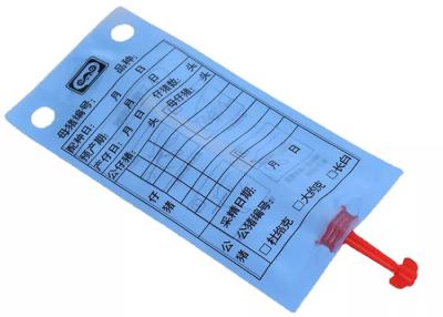 China Artificial Insemination Disposable Continuous Semen Sperm Bag PE Plastic For Pig for sale