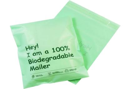 China PLA PBAT Plant Starch 100% Biodegradable Courier Bags Clothing Mailing Packaging for sale