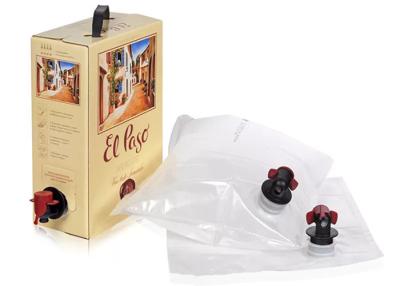 China Spout Bags 10L Liquid Bag In Box With Spigot For Water Juice Liquid Beverage Wine for sale