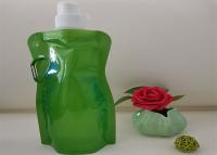 China Large Capacity Plastic Water Juice Stand Up Pouches , BPA Free Drink Spout Pouch for sale