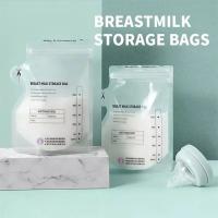 China Stand Up Ziplock Breastmilk Storage Bags Pre Sterilized And BPA Free Baby for sale