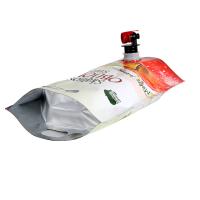 China Customization Size Stand Up Pouch With Spout Moisture Proof Packaging For Wine / Juice / Olive Oil for sale