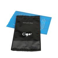 China ProPlastic Ziplock Tobacco Packaging Bag With Humidifying, Cigar Packaging Bag With Custom Printing for sale