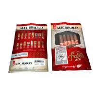 China Reclosable Humidity Control Cigar Packaging Ziplock Bag for sale