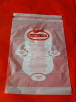 China Garment / Pillow Packaging Poly Bags ,  Clear plastic drawstring bags for sale