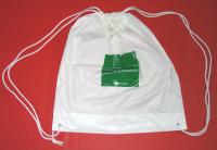 China Waterproof Drawstring Plastic Backpack Bag for sale