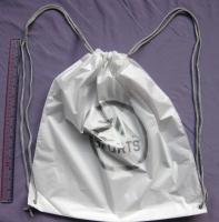 China Double Shoulders Plastic Drawstring Backpack Bags For Travel / Swim / Run / Sports / Relaxation for sale