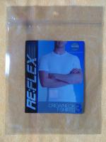 China Custom men white transparent composite zipper bags for underwear, warm clothing, clothing packaging for sale