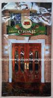 China Customized Printed Cigar Packaging Wrap Bags , Mylar Packaging Bags With Ziplock for sale