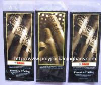 China SGS Certificate Cigar Humidor Bags Pouches / Zipper Resealable Cigar Pouches for sale