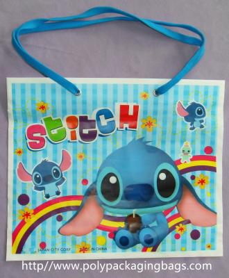 China Poly Drawstring Bags / One Shoulder Backpack Custom Children'S Cartoon Picture for sale