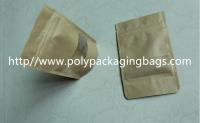 China Zippered Stand Up Pouches / Foil Ziplock Bags For Flower Seeds / Vegetable Seeds / Herbs / Nuts / Herbs for sale
