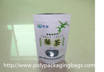 China Custom Kraft Paper Coffee / Tea / Food Packaging Bags With Window for sale