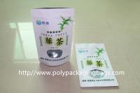 China Custom Kraft Paper Coffee / Tea / Food Packaging Bags With Window for sale