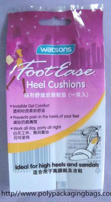 China Customized Purple Aluminium Foil Bag For Insoles , Sealing Plastic Bags for sale