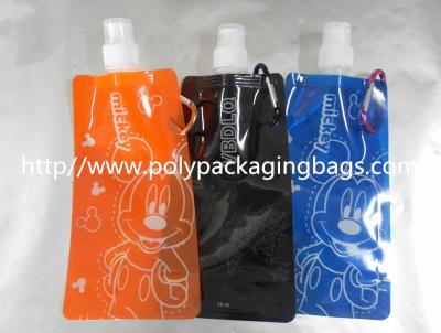 China PET / Nylon / LDPE Stand Up Pouch With Spout , Simple Children's Nozzle Water Bag for sale