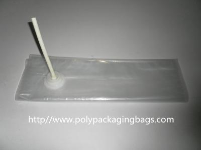 China OEM Transparent Plastic Bag In Box Packaging with Spout for Gel for sale