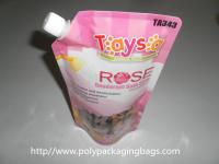 China Leak Proof Foldable Packaging Liquid Spout Bags For Baby Food for sale