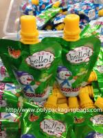 China Health Color Printing Vegetables Jucie Bag / Juice Container 8 oz or 250 ml for sale