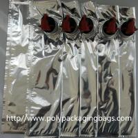 China 16 oz or 500ml Aluminum Foil Valve Bag For Liquid / Oil / Detergent With Tap Valve for sale