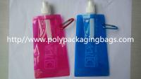 China Blue 0.16mm Nylon / LDPE Stand Up Pouch With Spout Eco-Friendly for sale