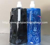 China Blue 0.16mm Nylon / LDPE Stand Up Pouch With Spout Eco-Friendly for sale