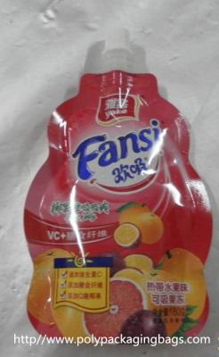 China Customized Jelly Packaging Stand Up Pouch With Spout 8 oz or 250 ml for sale