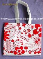 China Flexible LDPE Soft Loop Handle Bags Promotional Shopping Bag for sale