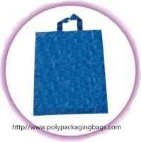China Clothes Packaging Soft Loop Handle Bag With Customized Logo / Retail Shopping Bag for sale