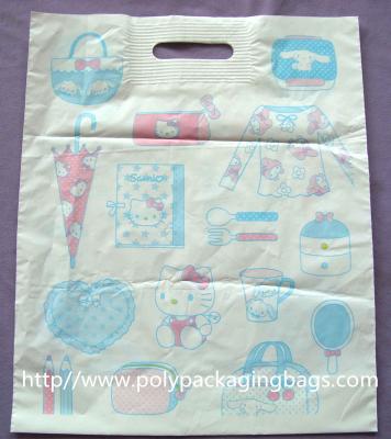 China Promotional Printed Patch Handle Carrier Bags With Reinforcement for sale