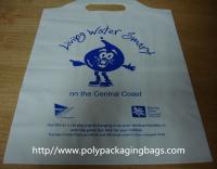 China Biodegradable White Plastic Die Cut Handle Bags for Medical Purpose for sale