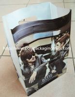 China Die cut handle bag  for shopping／Pe Die Cut Handle Bagsplastic Bags for sale