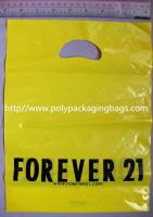 China Simple printing/Eco-friendly cutting handle for purchasing plastic bags for sale