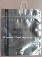 China Custom Plastic Hook Bags for sale