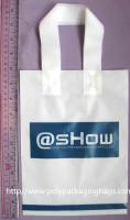 China Durable Recyclable Water Resistant Plastic Handle Bag Customized for sale