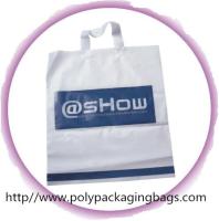 China Durable Recyclable Water Resistant Plastic Handle Bag Customized for sale