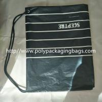 China Waterproof Single Drawstring Shoulder Bag With Color Printing Logo / Clothing Backpack Bag for sale