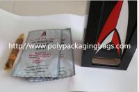 China custom made printed plastic cigar packaging bag / cigar humidor bag with slid zip lock for sale