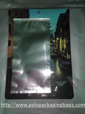 China Self Sealing Alumimum Foil Pouches , Resealable Foil Bags For Underwear / Clothes for sale