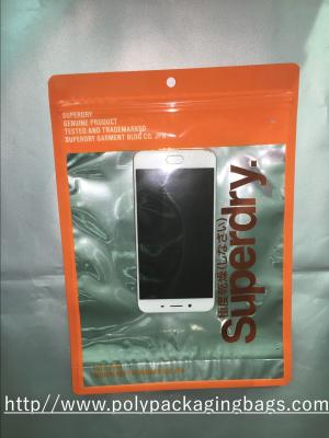 China Resealable Data Line Aluminum Foil Ziplock Bags Spot Printed Logo for sale