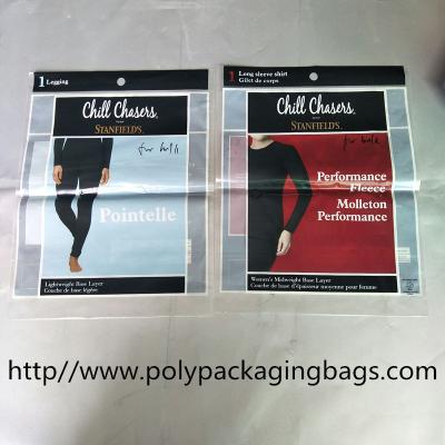 China CPP Composite Back Sealed OPP Self Adhesive Bag Printed Underwear Bag Custom for sale