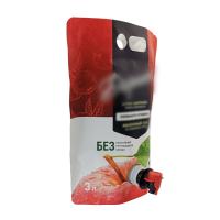 China Liquid Bag In Box bag In Box valve Tap Bag customized Logo Printing coffee Drinking Bag laminated Material Bag gravure Printing Bag for sale