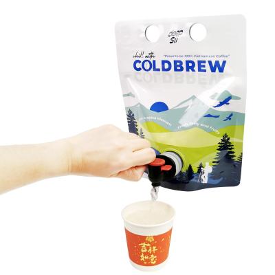 China Aluminum Drinking Vitop aluminum Water Vitop aluminum Wine Vitop aluminum Juice Vitop custom Design Foil Pouch for sale