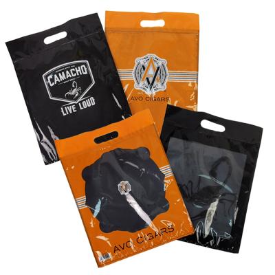 China Brand: SWEWARM 10 PCS Cigar Humidor Bags, 9.5” x 5.1” Cigar Hydration Bag, Reusable Travel Cigar Bag, Cigar Humidity Control Pouch, Portable Seal-tight Zip Lock Cigar Bag for Business Trips for sale