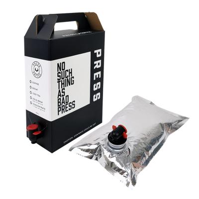 China 1L, 2L, 3-liter disposable paper box dispenser, bagged juice, hot coffee beverage, liquid packaging for sale