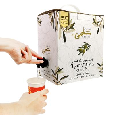 China Eco Friendly 1l 3l 5l Reusable Drink Bag In Box Wine Tap Valve Water Coffee Juice Milk Bib Bag In Box Dispenser Packaging Filler for sale