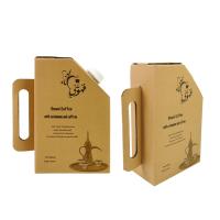 China 1L/2L/3L/5L Drink Bag Disposable Handle Coffee Bib Bag in Box Wine With Valve Coffee Box Dispenser for sale