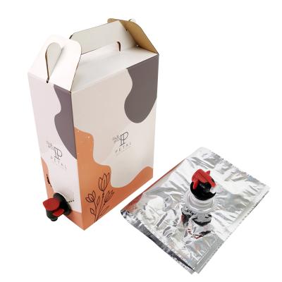 China Smooth Surface Bag In Box Plastic Packaging Without Tap Suitable For Chemical And Liquid Storage Applications for sale